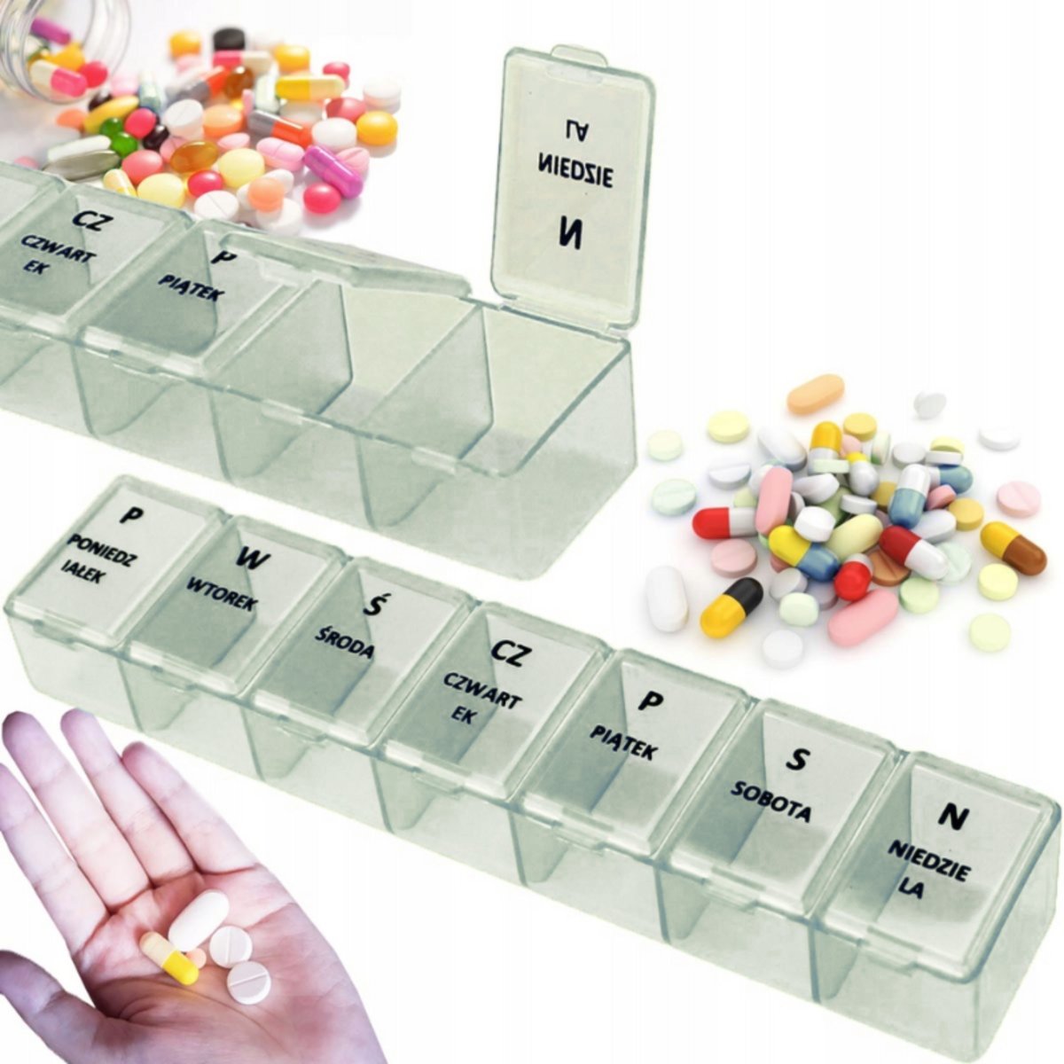 DecorTrend, Organizer Na Leki Tygodniowy Pudełko Na Leki Tabletki ...