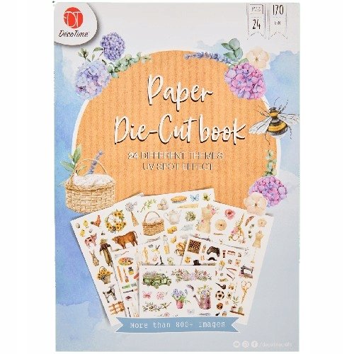 DÉCOTIME NAKLEJKI KSZTAŁTY WYCIĘTE OBRAZKI DO SCRAPBOOKING CUTBOOK ...
