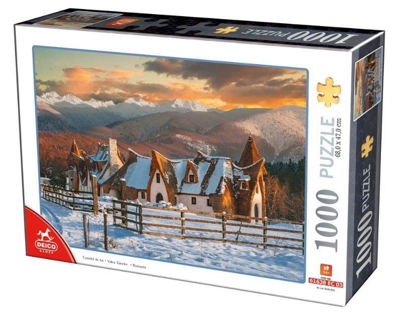 Deico, puzzle, Zamek Clay, Rumunia, 1000 el. - Deico | Sklep EMPIK.COM