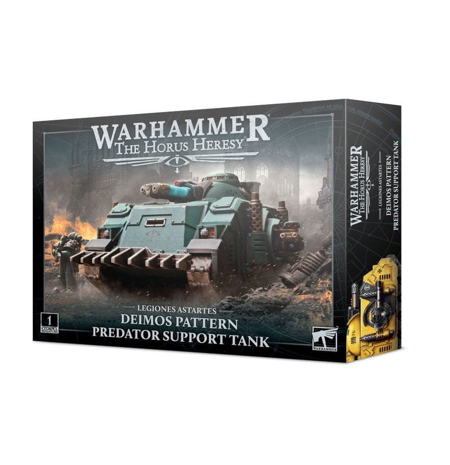 Deimos Pattern Predator Support Tank Legiones Astartes, Warhammer Horus ...