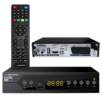 DEKODER TUNER TELEWIZJI NAZIEMNEJ FULL HD DVB-T2 - Esperanza | Sklep ...