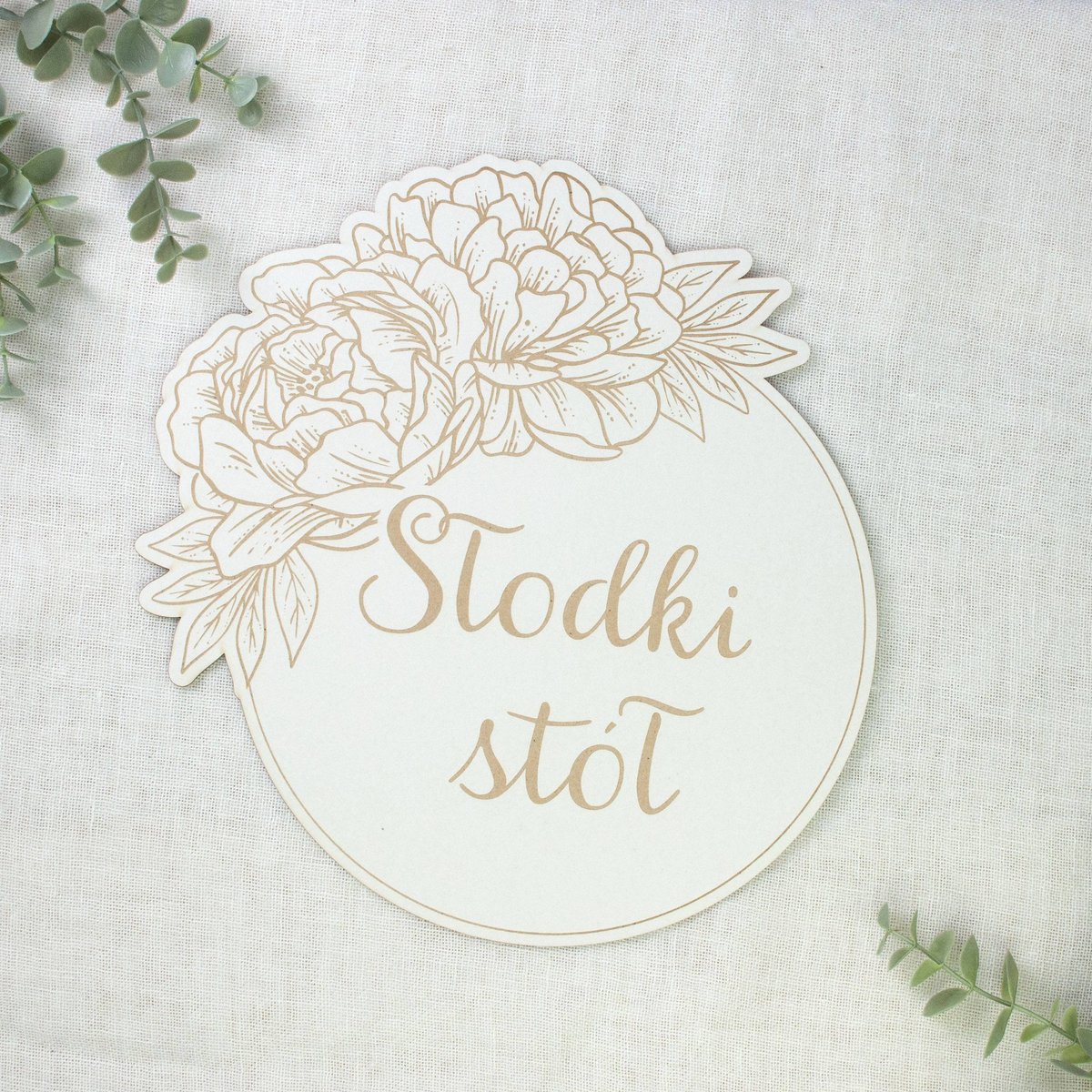 Dekoracja in bloom - s?odki stó?, 30 x 30 cm - P13 | Przyjęcia i okazje w Sklepie EMPIK.COM