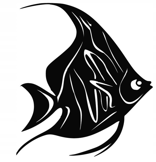 Dekoracja Ścienna 3D Ażurowa Ryba Skalar D142 - Inna marka | Sklep ...