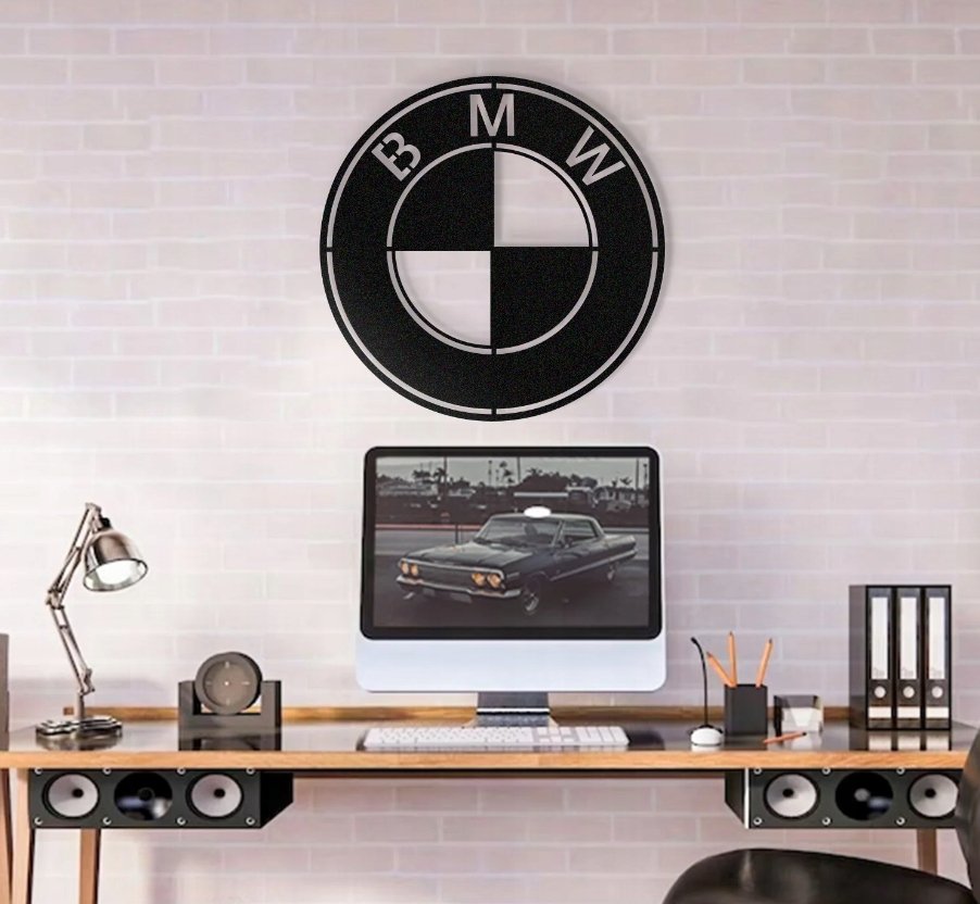 DEKORACJA ścienna Obraz BMW LOGO 60x60 cm - WrapFactory Dekoracje ...