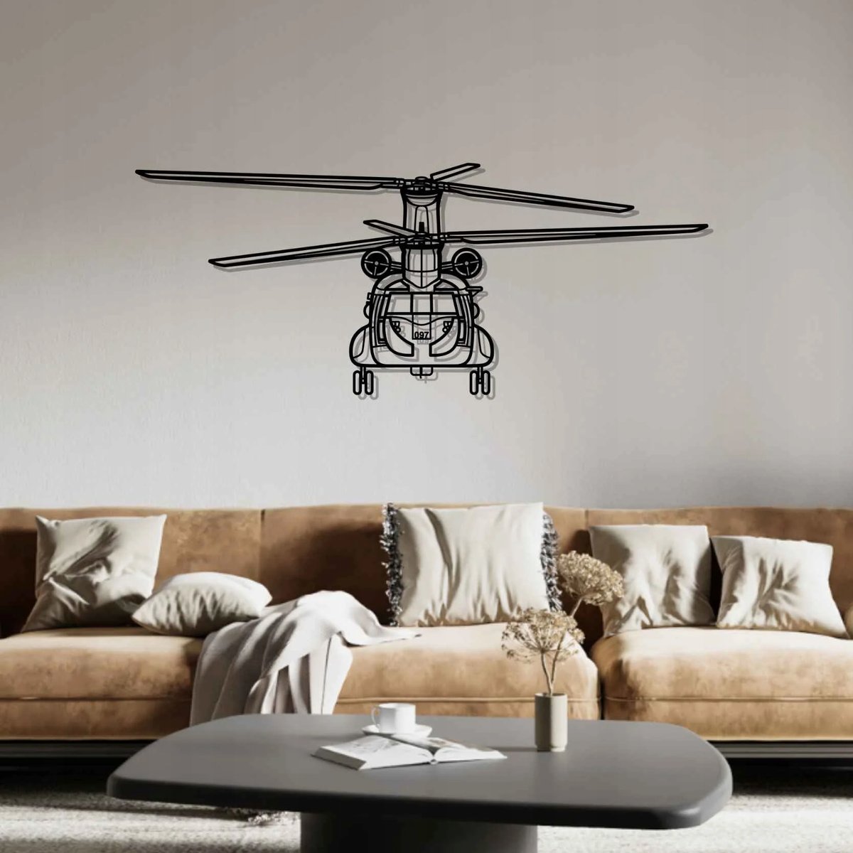 DEKORACJA ścienna Obraz CH47D-F Chinook Front - WrapFactory Dekoracje ...