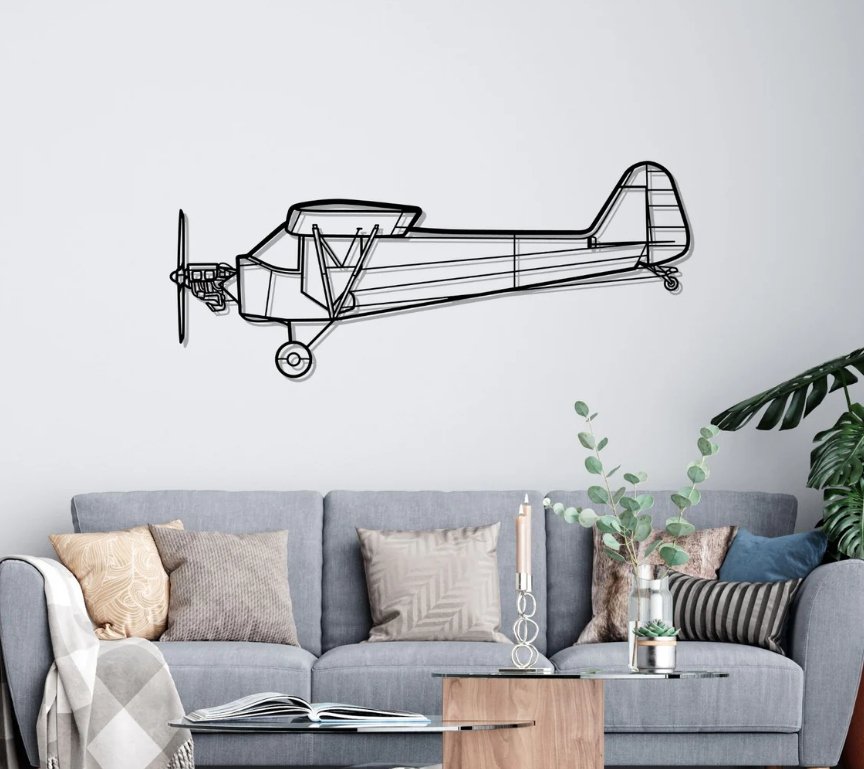 DEKORACJA ścienna Obraz PIPER J-3 CUB - WrapFactory Dekoracje | Sklep ...