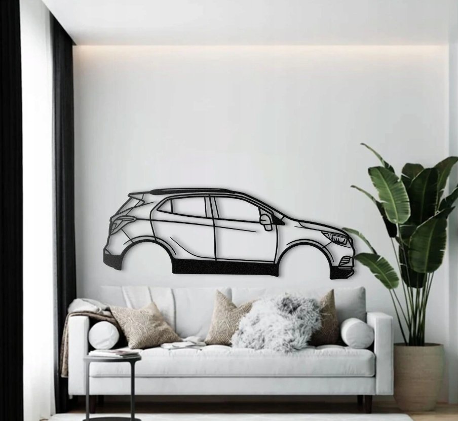 DEKORACJA ścienna Obraz Samochód BUICK ENCORE GX 2ND GEN 2020 135x49 cm ...