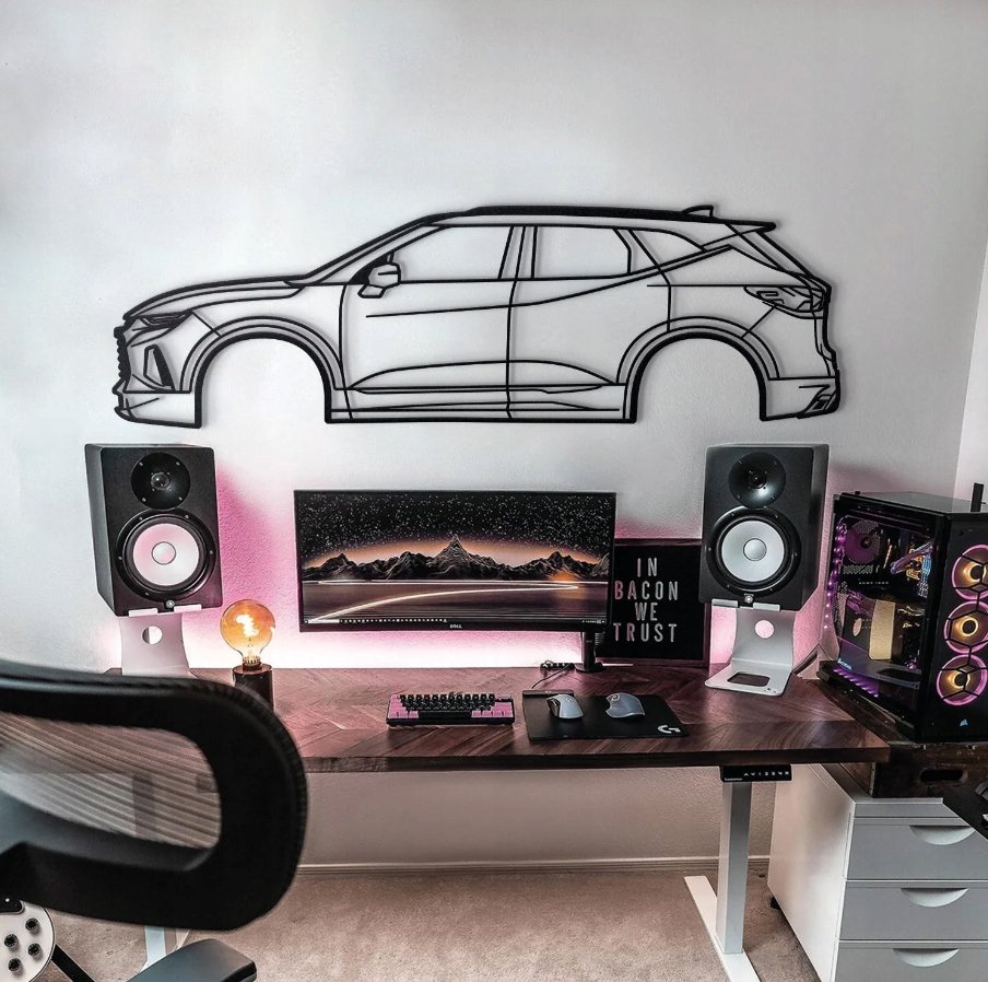 DEKORACJA ścienna Obraz Samochód CHEVROLET BLAZER 3RD GEN 2019 ...