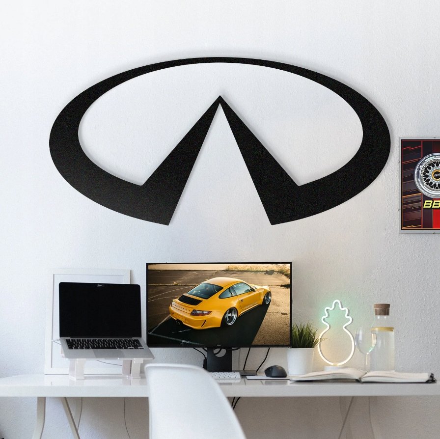 DEKORACJA ścienna Obraz Samochód INFINITY LOGO - WrapFactory Dekoracje ...