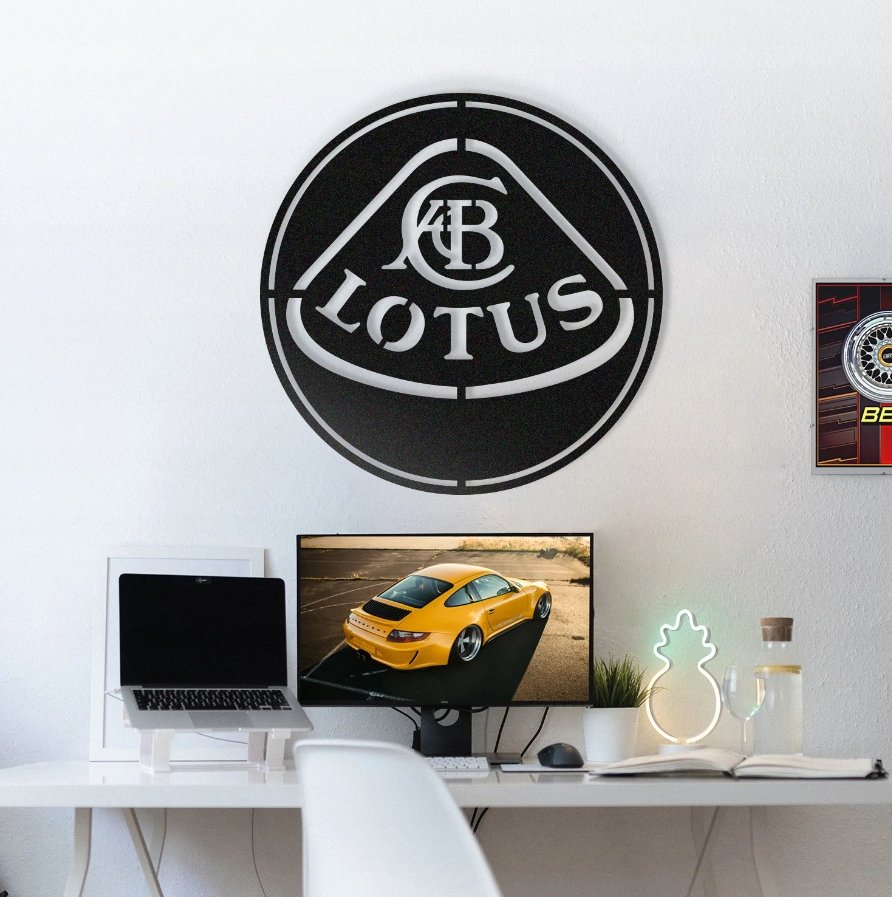 DEKORACJA ścienna Obraz Samochód LOTUS LOGO - WrapFactory Dekoracje ...
