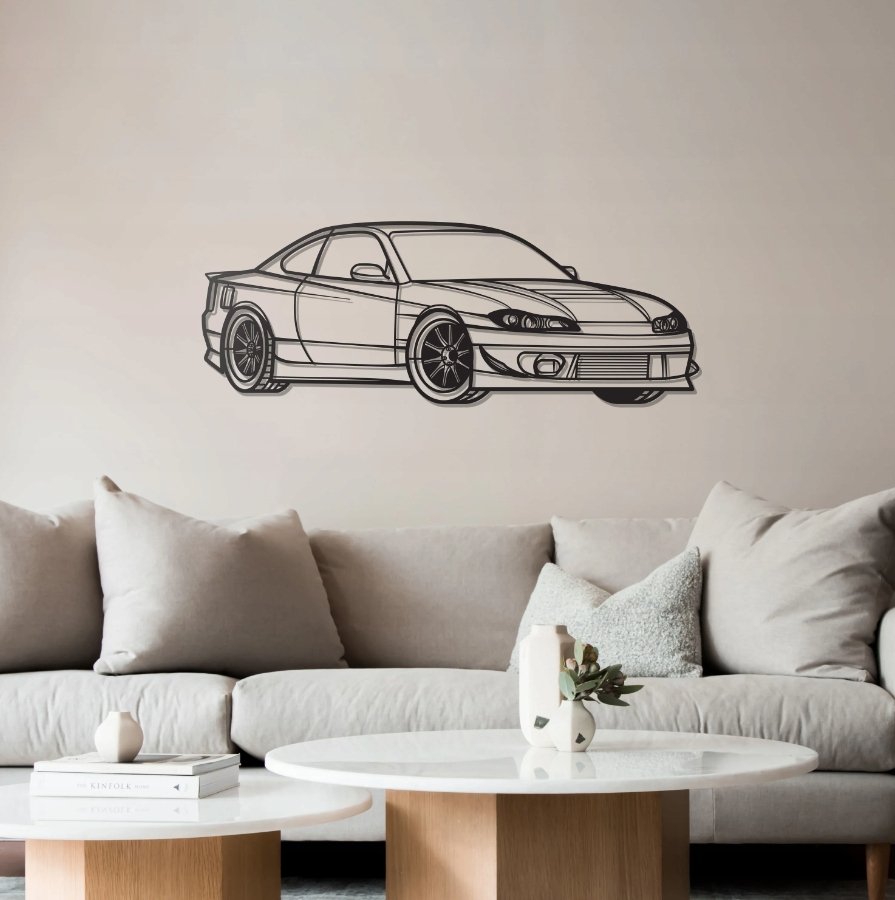 DEKORACJA ścienna Obraz Samochód NISSAN SILVIA S15 PERSPECTIVE ...