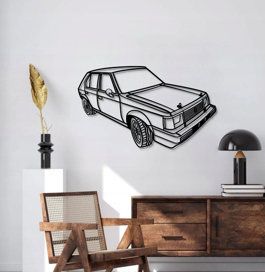 DEKORACJA ścienna Obraz Samochód PLYMOUTH HORIZON PERSPECTIVE 1980 - WrapFactory Dekoracje ...