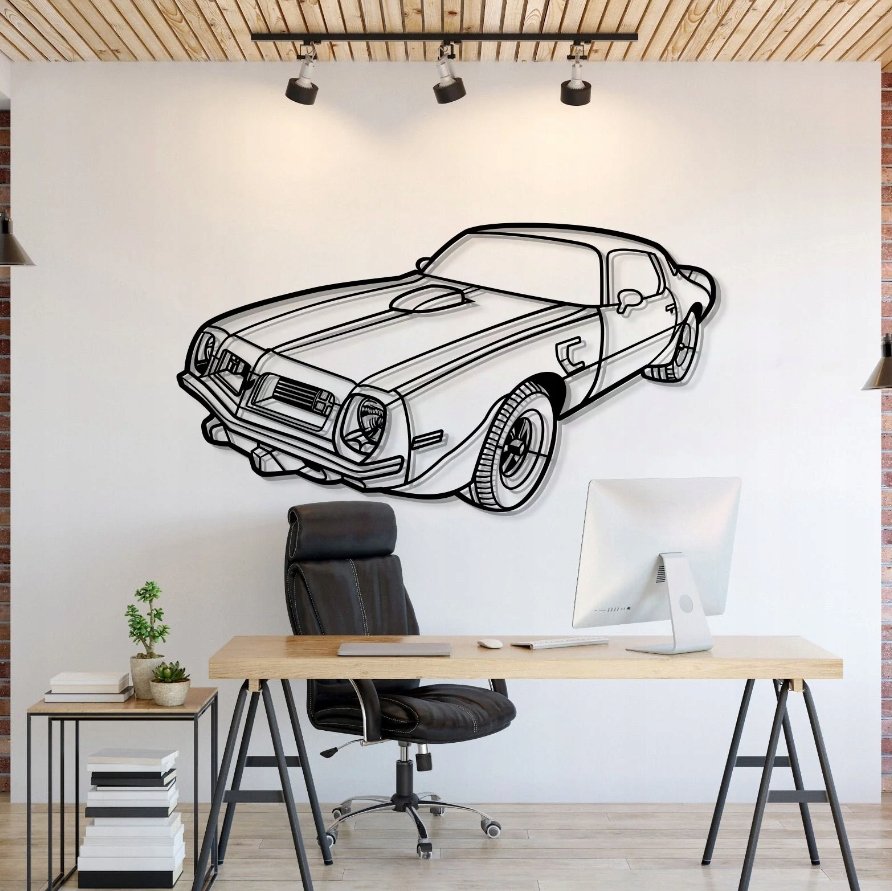 DEKORACJA ścienna Obraz Samochód PONTIAC TRANSAM PERSPECTIVE 1975 ...