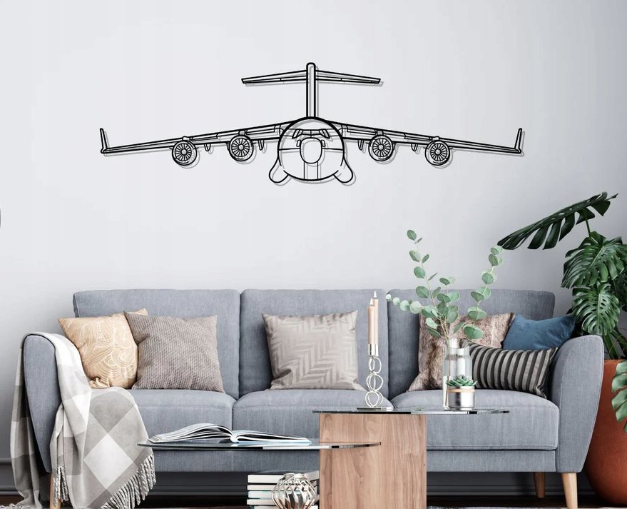 DEKORACJA ścienna Obraz Samolot C-17 GLOBEMASTER III - WrapFactory ...