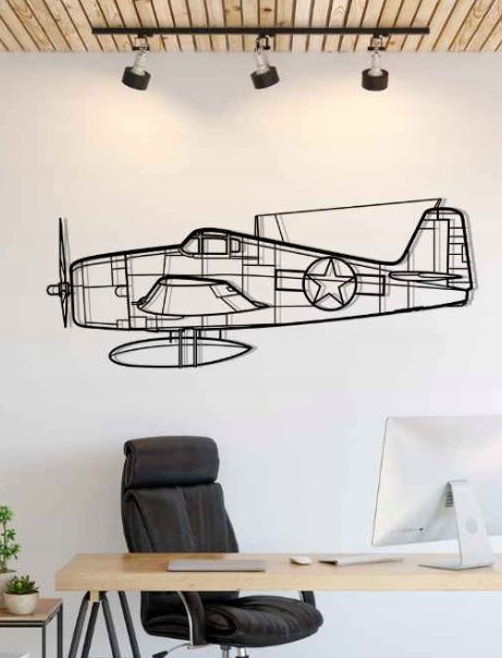 DEKORACJA ścienna Obraz Samolot F6F-3 Hellcat - WrapFactory Dekoracje ...