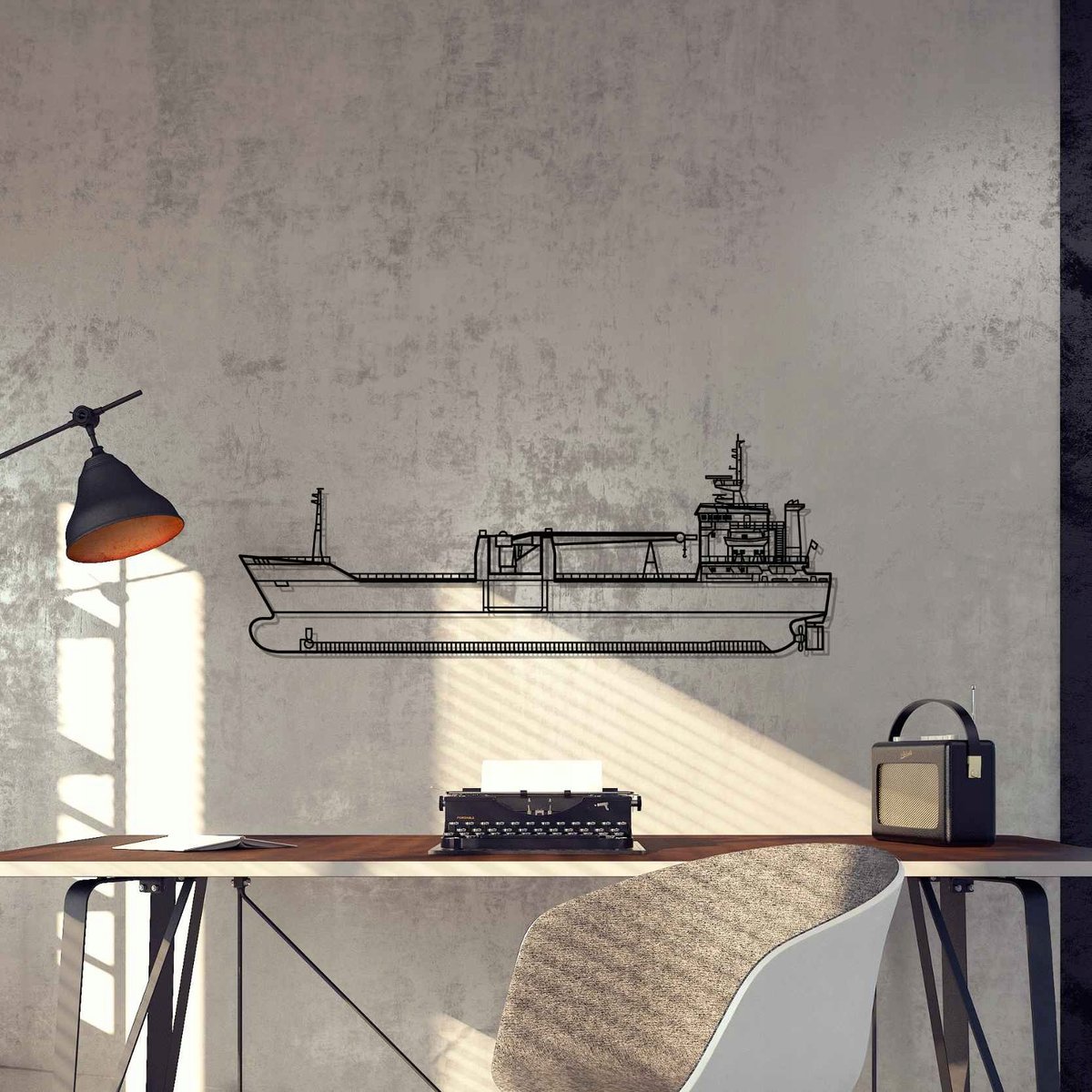 DEKORACJA ścienna Obraz SHIP MODEL CARGO SHIP - WrapFactory Dekoracje ...