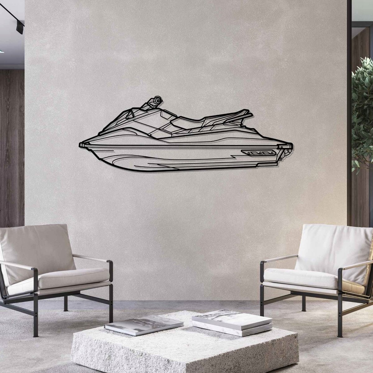 DEKORACJA ścienna Obraz WATER SCOOTER EX 90x32 cm - WrapFactory Dekoracje | Sklep EMPIK.COM