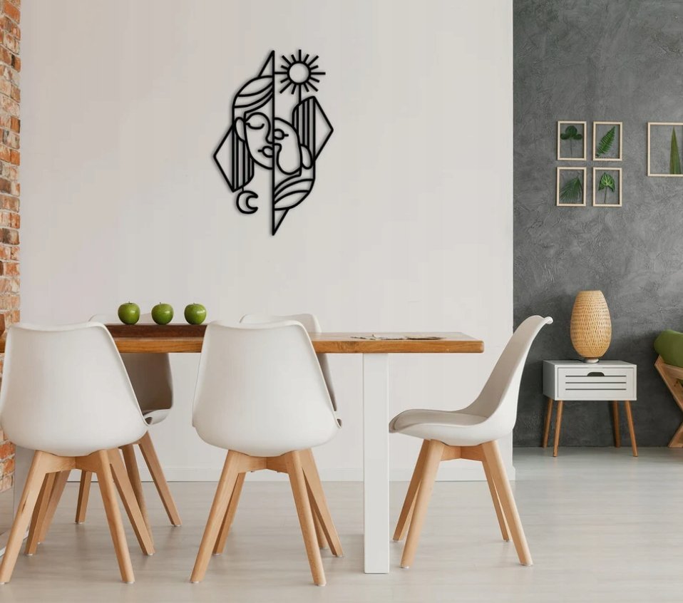 DEKORACJA ścienna Obraz wzór astrologia znak zodiaku bliźnięta 39x60 cm ...