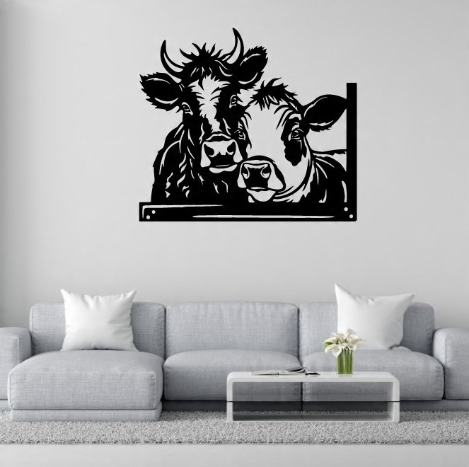 DEKORACJA ścienna Obraz wzór KROWY - WrapFactory Dekoracje | Sklep ...