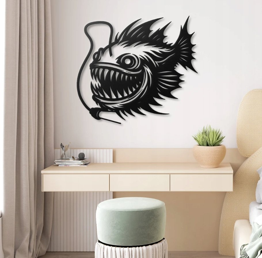 DEKORACJA ścienna Obraz wzór RYBA8090 80x90 cm - WrapFactory Dekoracje | Sklep EMPIK.COM