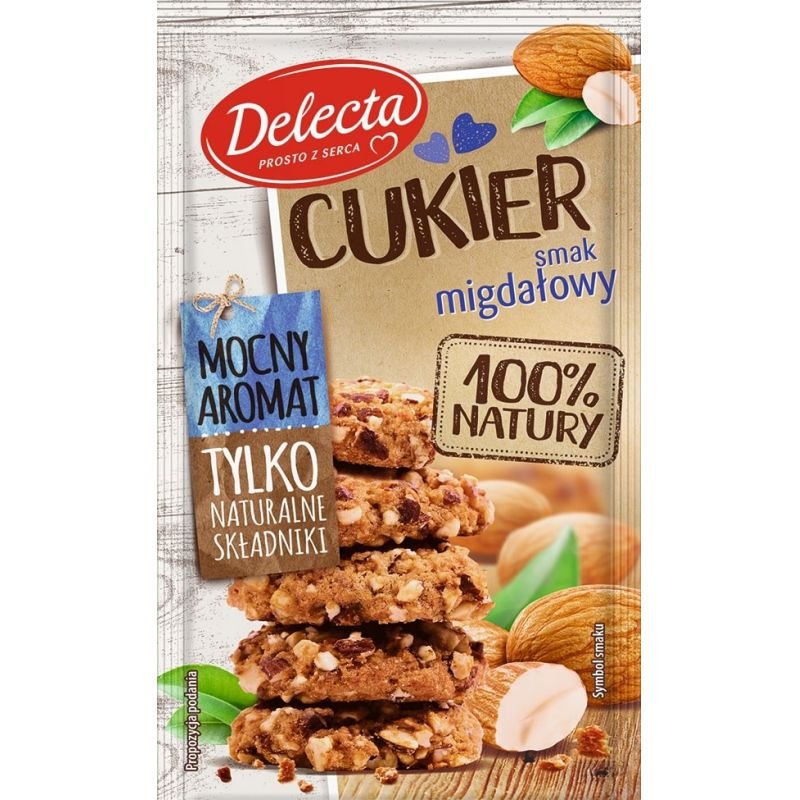Delecta, cukier migdałowy, 15 g - Delecta | Sklep EMPIK.COM