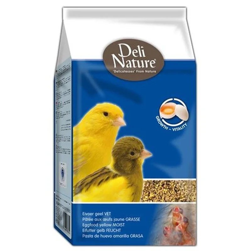 Deli Nature Eggfood Yellow Moist - wilgotna jajeczna karma dla kanarków ...