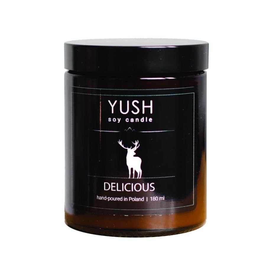 Delicious – Świeca Sojowa Zapachowa Czekolada Trufle - Yush - 180Ml ...