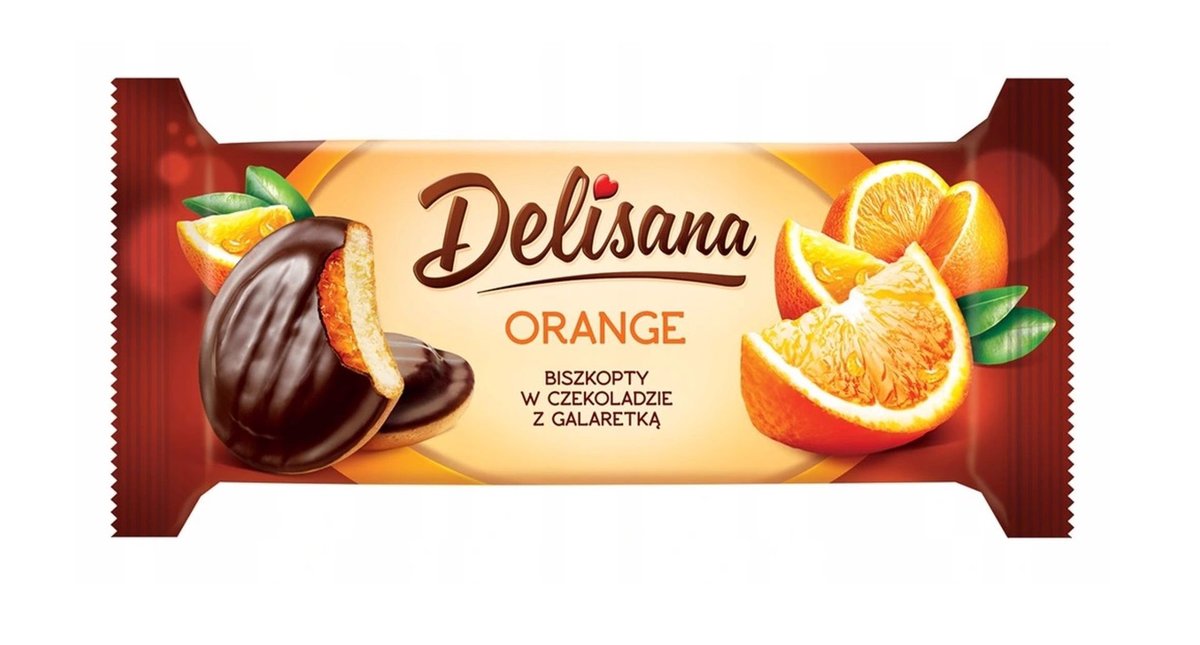 Delisana Ciastka z galaretką pomarańczową 135g - Inna marka | Sklep ...