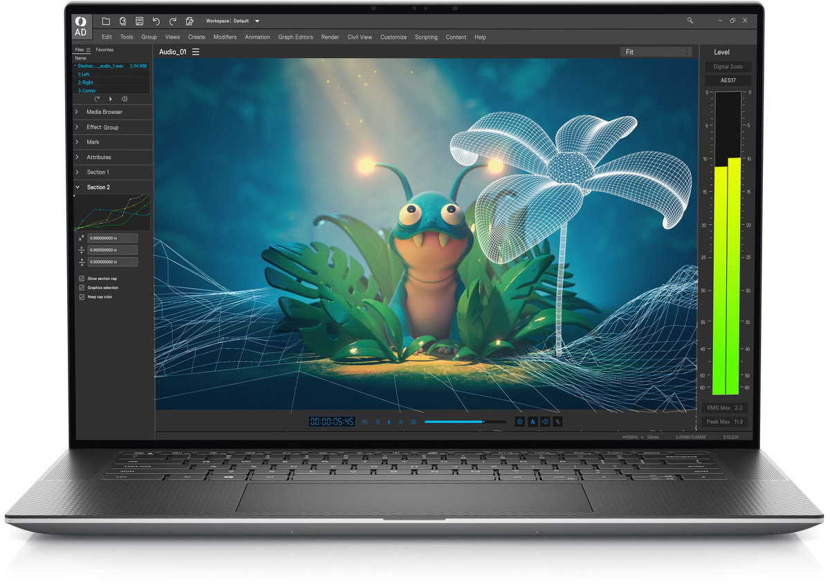 Dell Precision 5570 Core i7 12800H (12-gen.) / 16 GB / 240 SSD / 15,6 ...