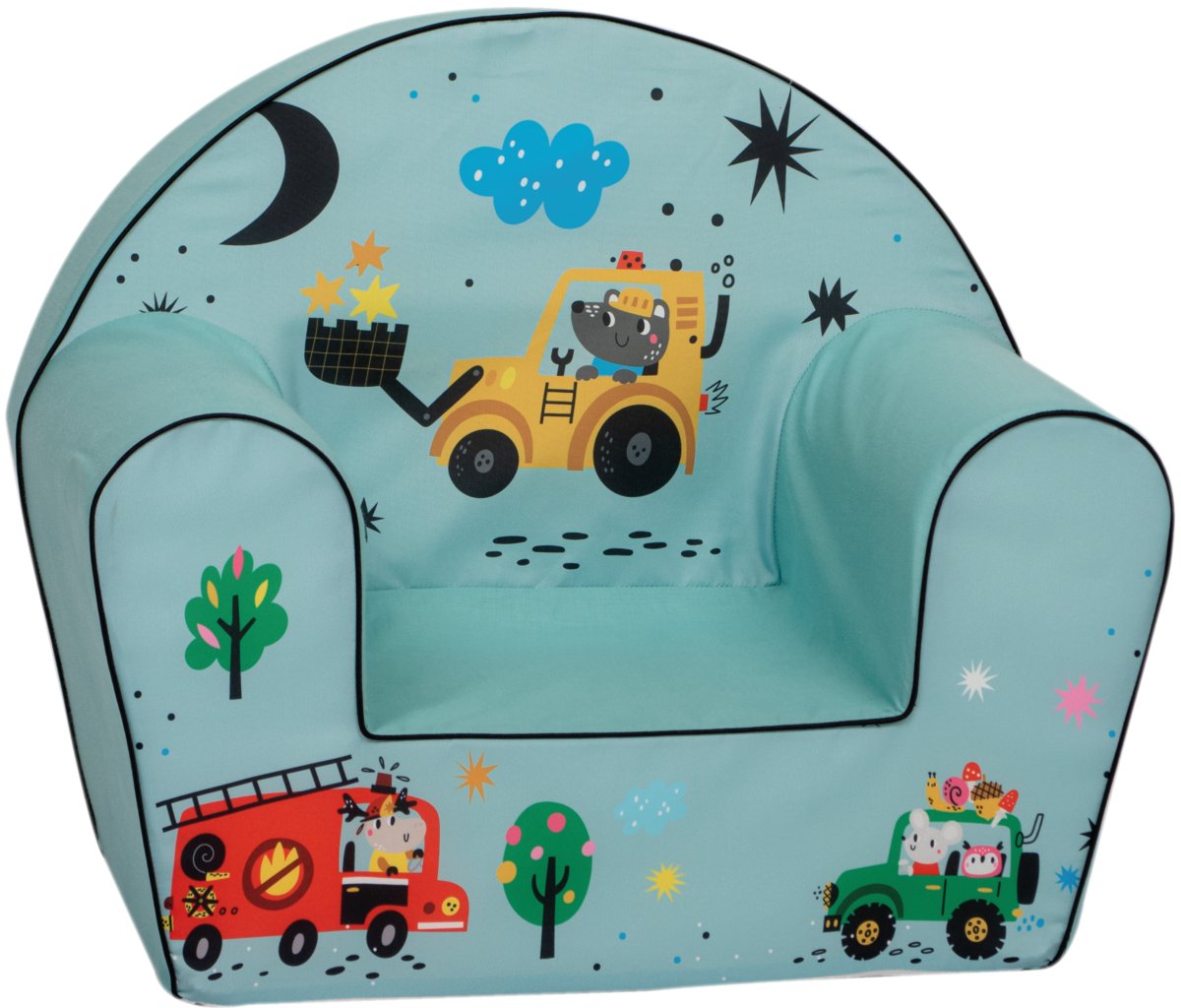 DELSIT FOTEL PUFA KRZESEŁKO FOTELIK Z PIANKI DLA DZIECKA, DT8-23032 ...