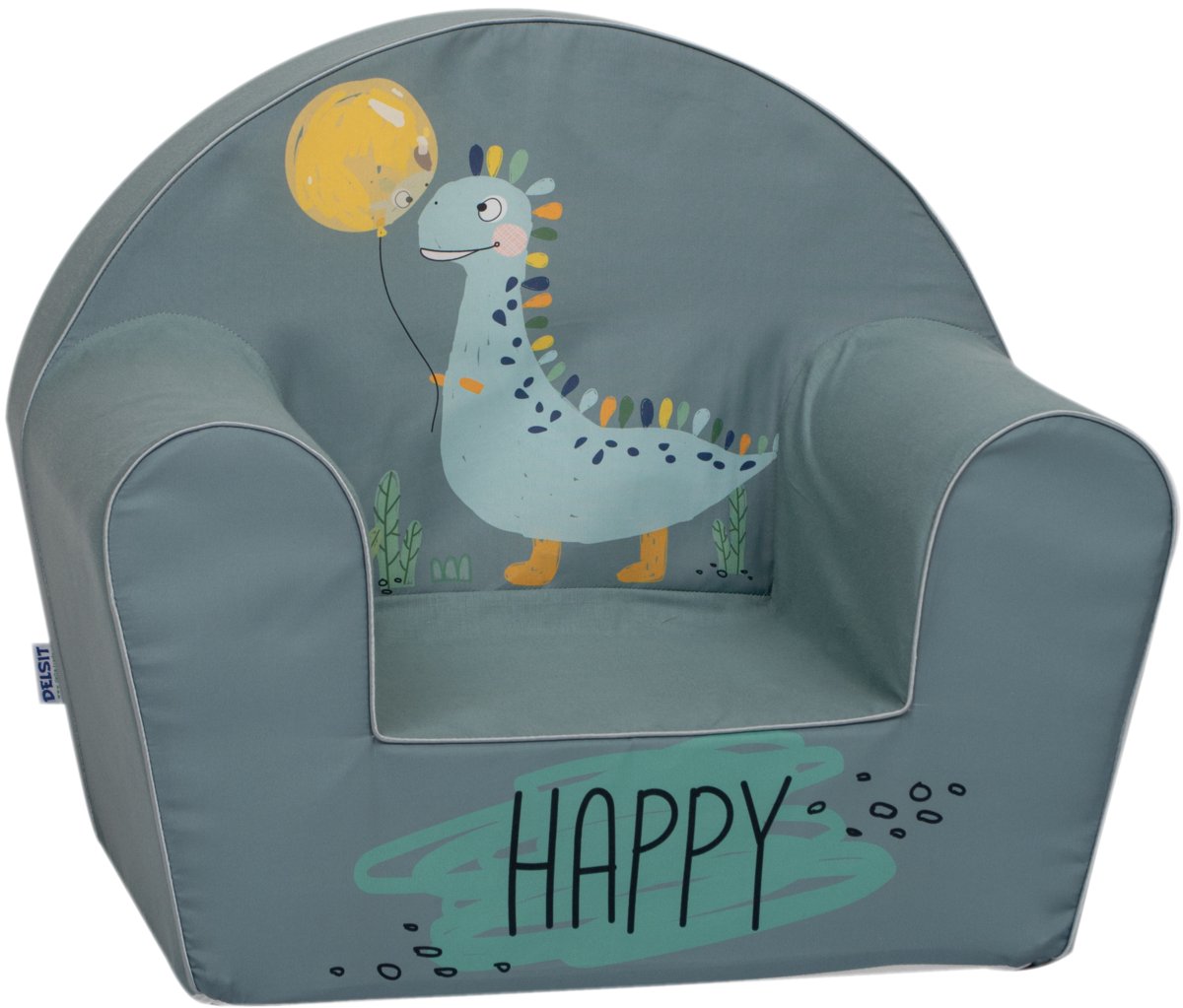 Delsit, Fotel z pianki dla dziecka, Happy Dino, DT8-23038 - Delsit | Sklep EMPIK.COM