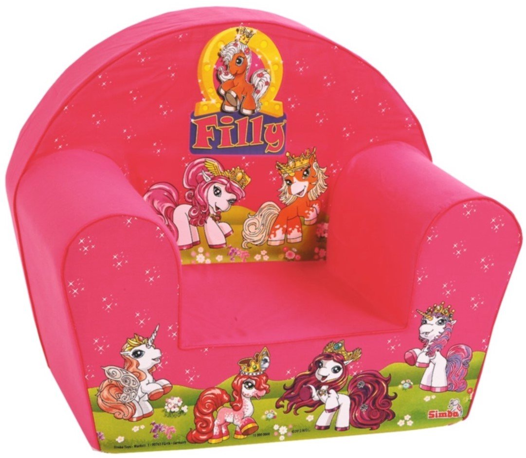 Delsit, Fotelik z pianki dla dziecka, Filly Kucyki, DT8-0014 - Delsit ...