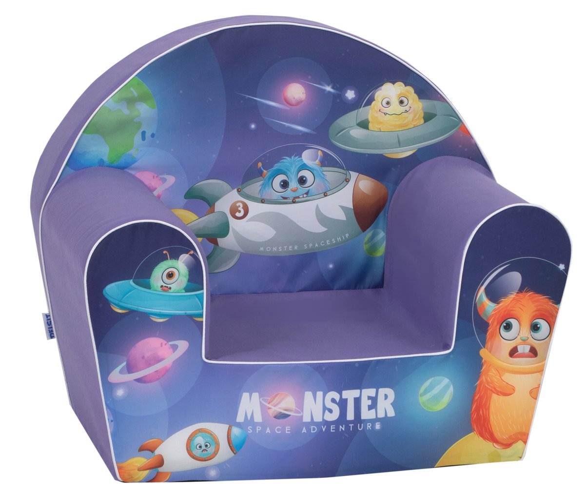 Delsit, Fotelik z pianki dla dziecka, Monster, DT8-22072 - Delsit ...