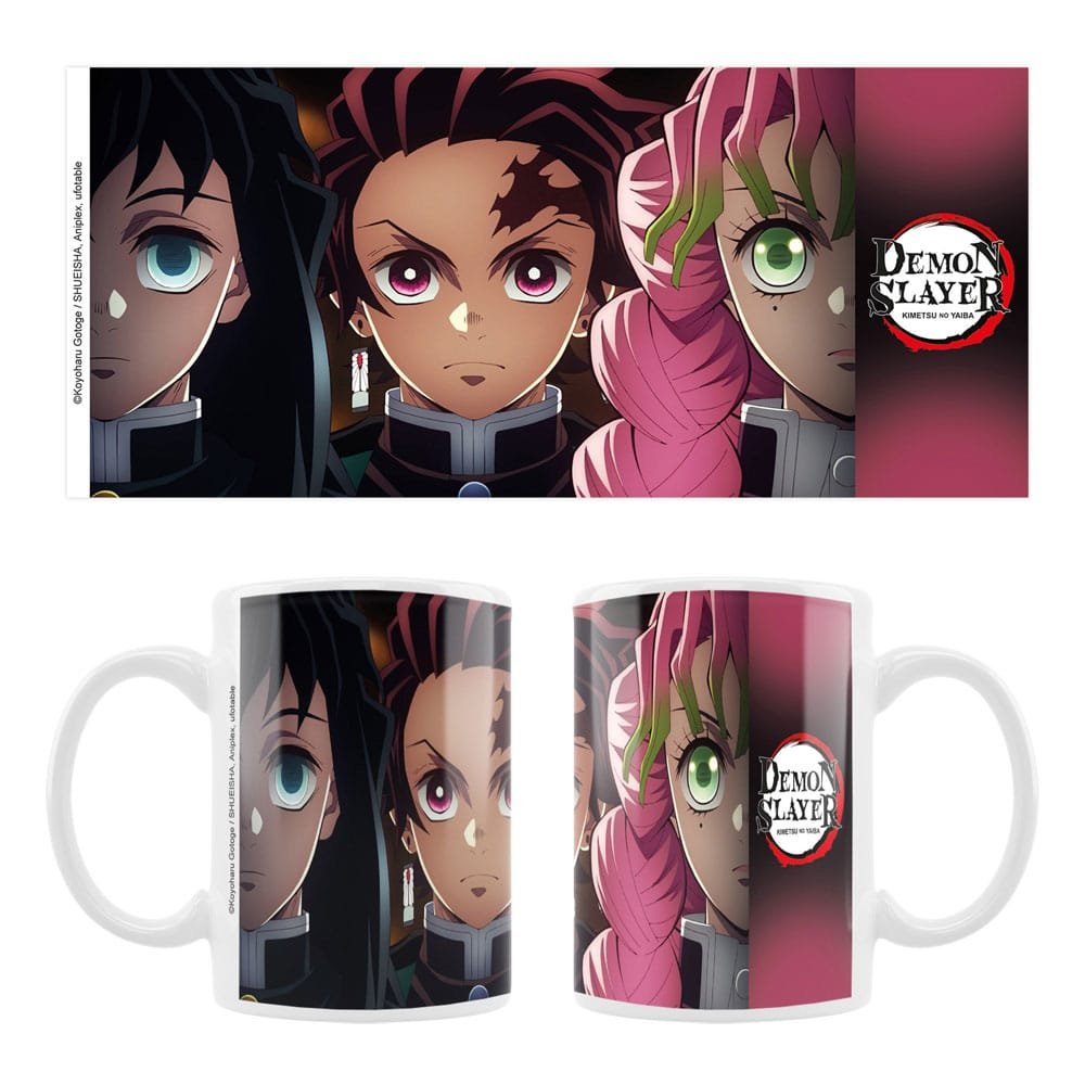 Demon Slayer: Kimetsu no Yaiba Ceramic Mug Tanjiro, Mitsuri, Muichiro ...