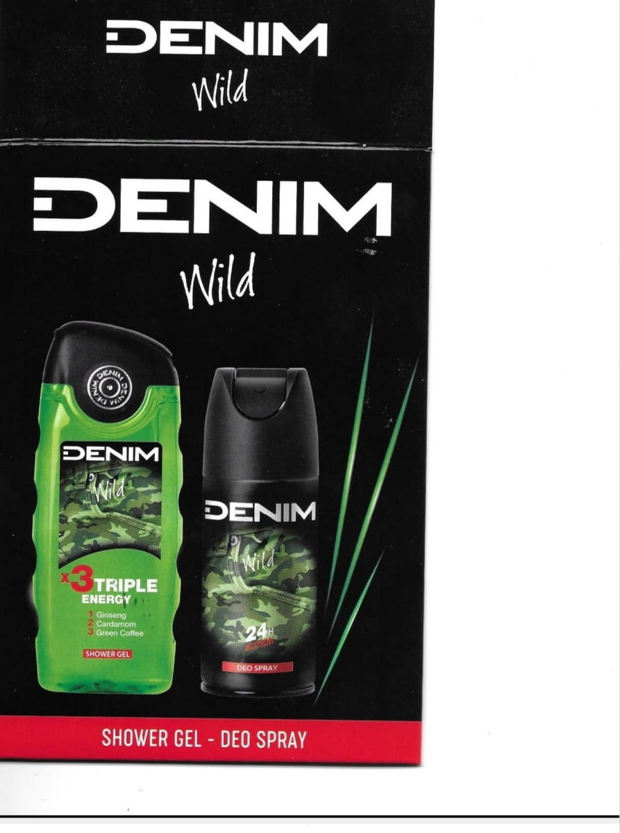 Denim zestaw żel pod prysznic i deo Wild | Sklep EMPIK.COM
