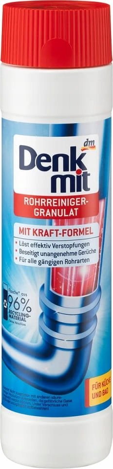 Denkmit Granulat do udrażniania rur 600 g - Denkmit | Sklep EMPIK.COM
