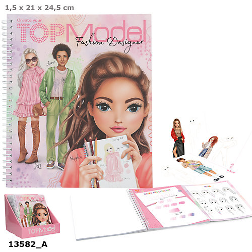 DEPESCHE, szkicownik projektantki top model 13582a - Depesche | Sklep ...