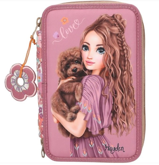 Depesche- Top Model Piórnik 3-komorowy z wyposażeniem Floral - Inna ...