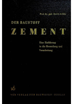 Der Baustoff Zement - | Książka w Empik