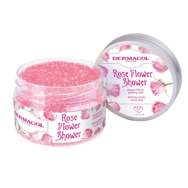 Dermacol, Flower Shower Body Peeling, peeling do ciała, Rose, 200g ...