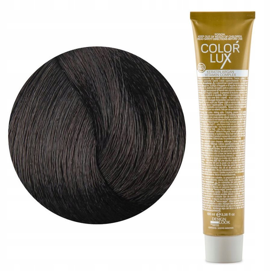 DESIGN LOOK COLOR LUX 4.14 FARBA DO WŁOSÓW 100ML | Sklep EMPIK.COM