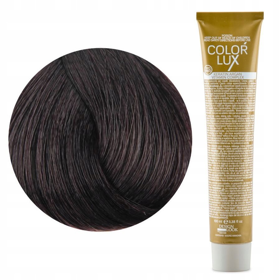 DESIGN LOOK COLOR LUX 4.5 FARBA DO WŁOSÓW 100ML | Sklep EMPIK.COM