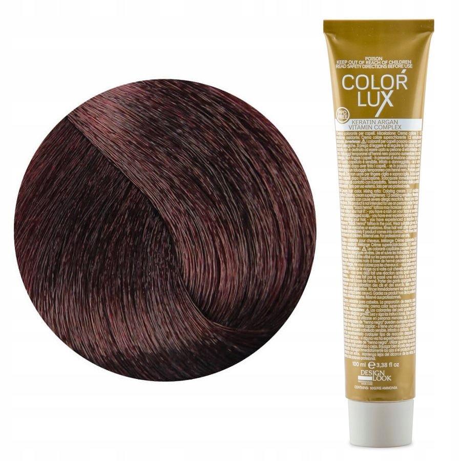 DESIGN LOOK COLOR LUX 6.5 FARBA DO WŁOSÓW 100ML | Sklep EMPIK.COM