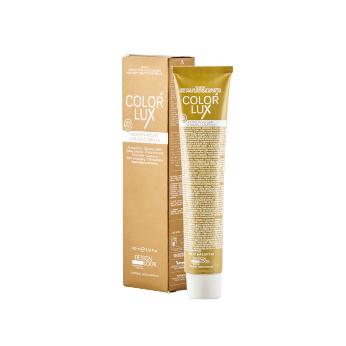 DESIGN LOOK Farba do włosów COLOR LUX 6.71 100 ml | Sklep EMPIK.COM