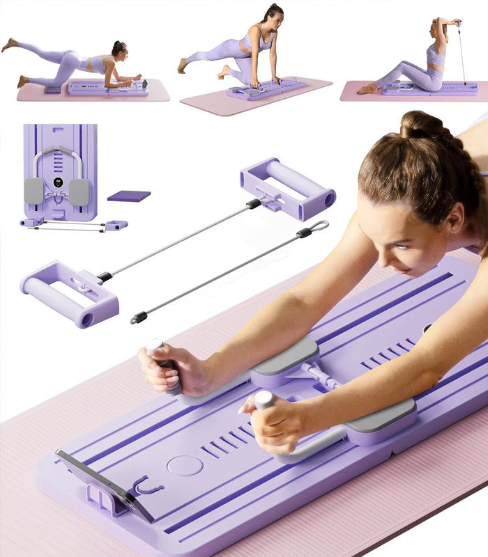 DESKA DO PILATESU ĆWICZEŃ FITNESS POMPKI CORE PILATES SIŁOWNIA DOM ...