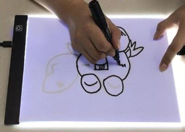 Deska kreślarska tablica kalka do rysowania podświetlana LED A3 - Inna ...