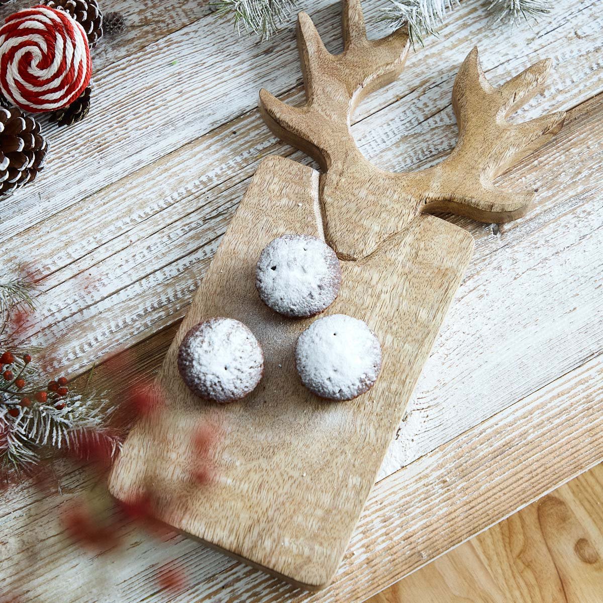 Deska RENNA prostokątna z rogami 40x16 cm HOMLA - Homla | Sklep EMPIK.COM