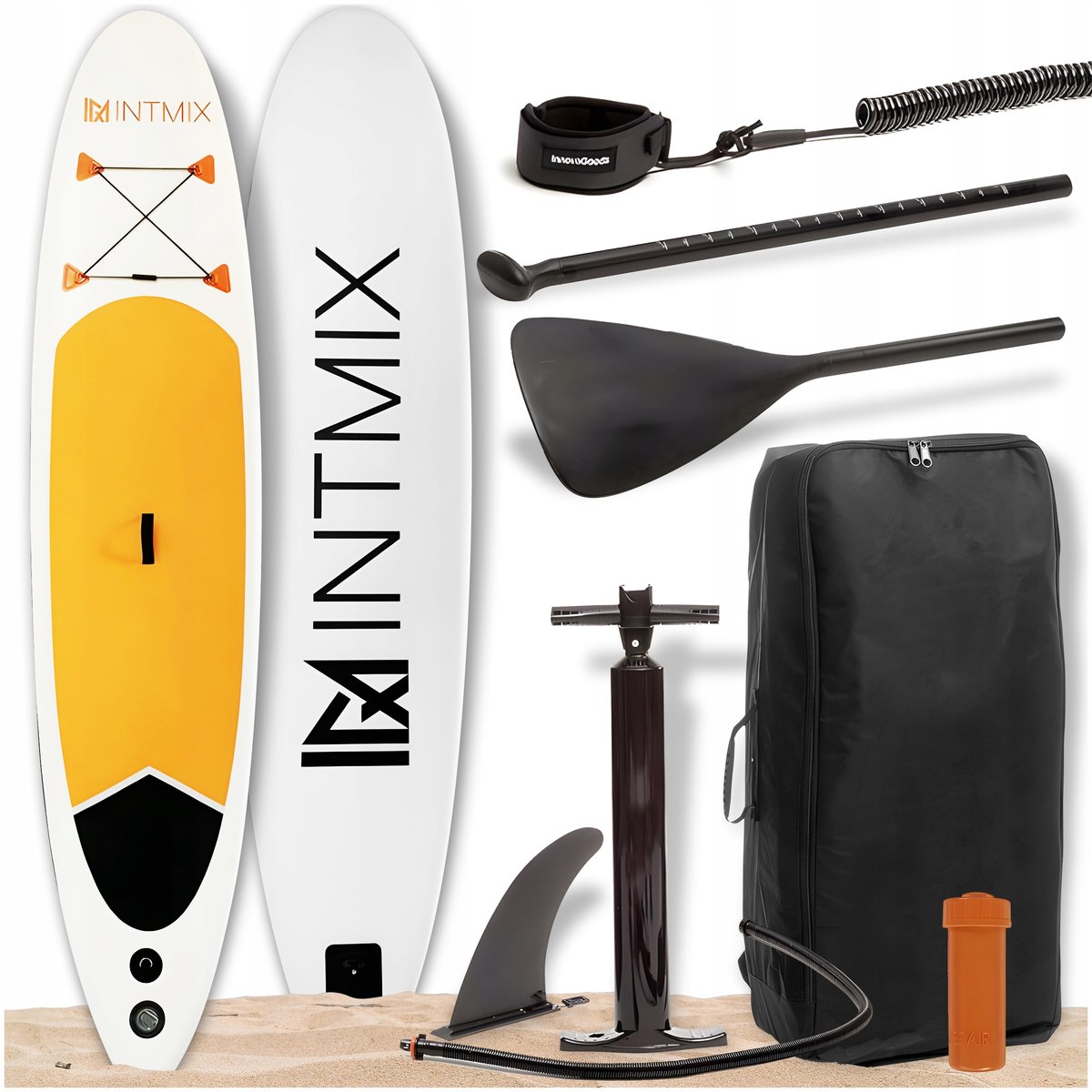 DESKA SUP DO PŁYWANIA 350 CM POMPOWANA DMUCHANA STAND UP PADDLE Z ...