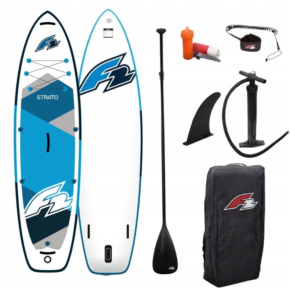 Deska SUP F2 Strato 11'5 Blue rodzinna pompowana stabilna duża ...