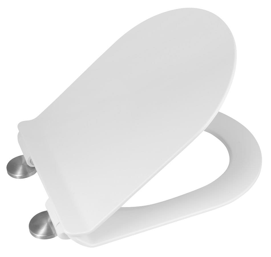 Deska toaletowa, SLIM, Soft Close, biały - SAPHO | Sklep EMPIK.COM